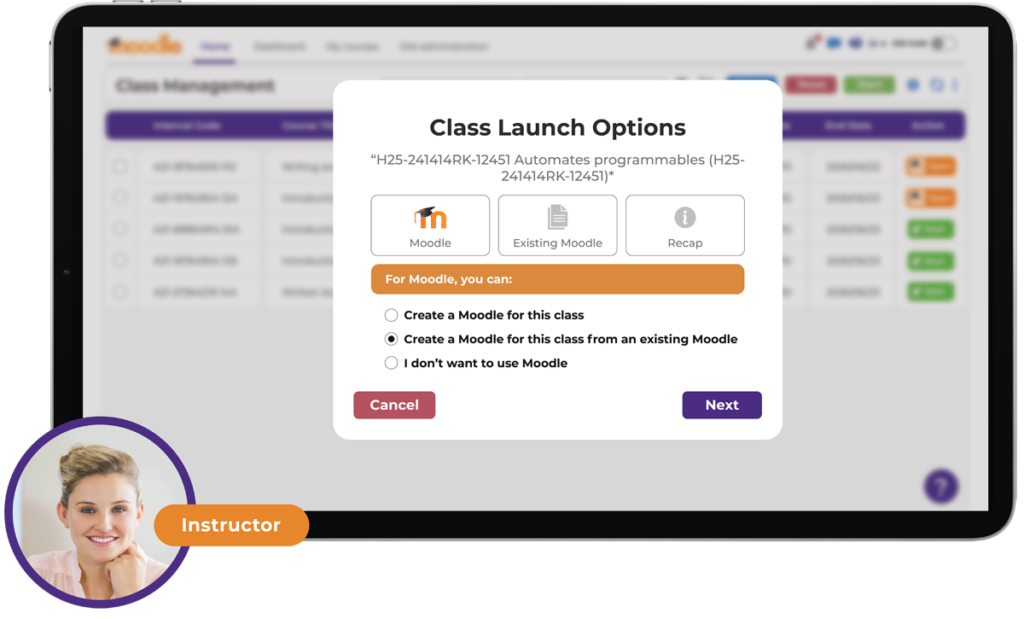 Classeo - Class Management simplified on Moodle
